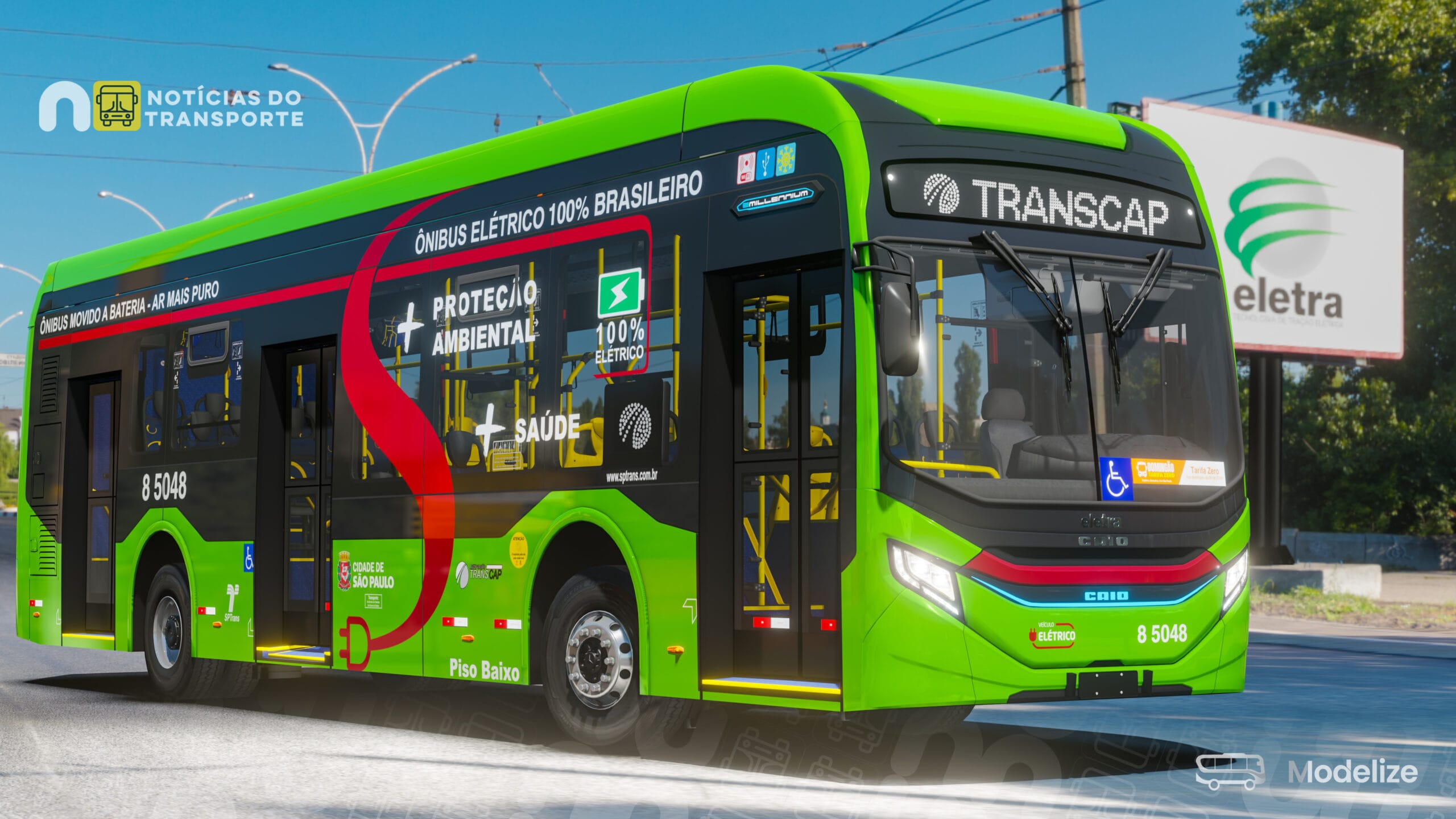 Auto Viação Transcap anuncia aquisição de 15 ônibus com tecnologia ...